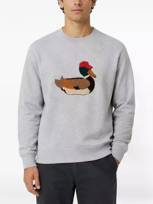 DEAN EDMONDS Duck-patchwork Sweatshirt