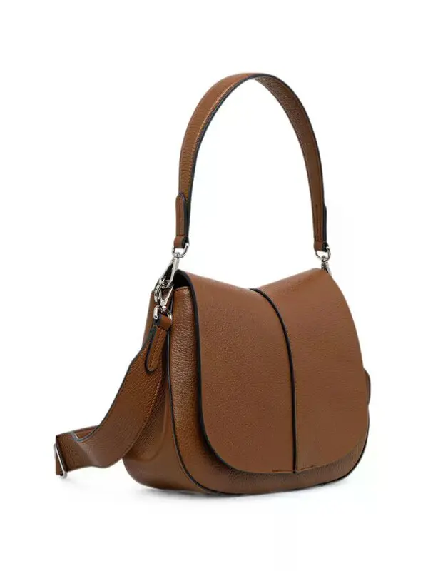 GIANNI CHIARINI Medium Helena Grained-leather Tote Bag