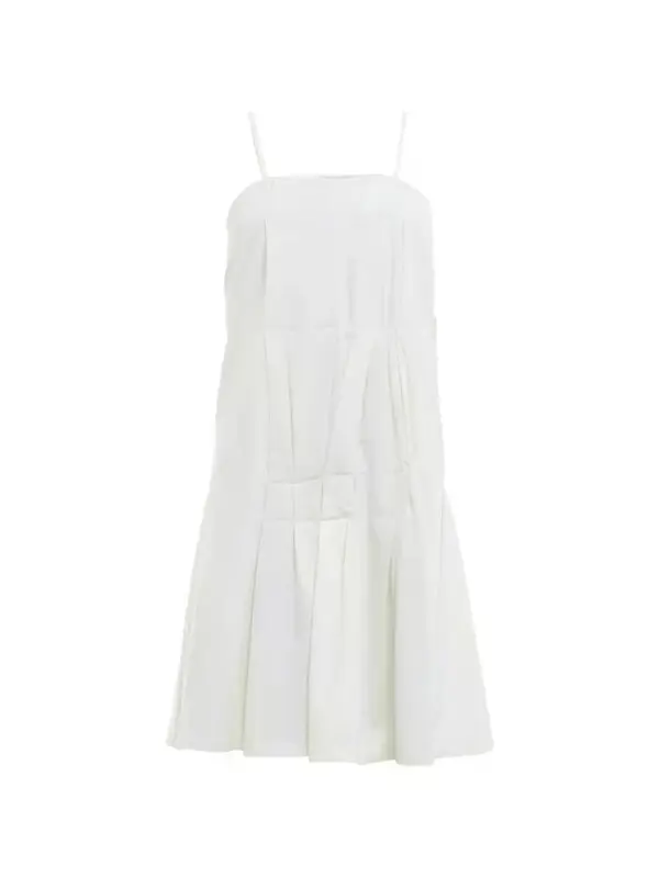 NACHE Folded Pleated Mini Dress