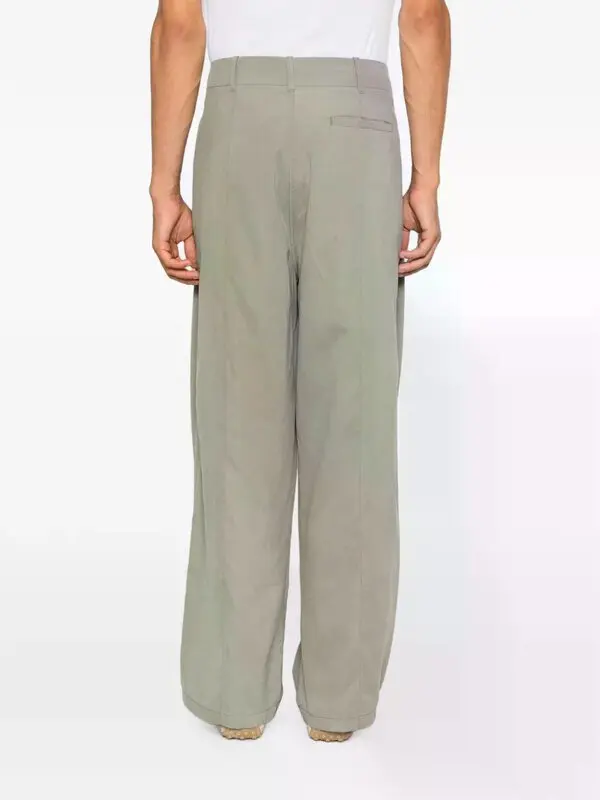Giorgio Armani Pleated Wide-leg Trousers