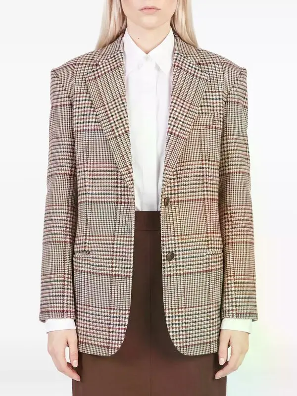 Federica Tosi Glen-plaid Blazer