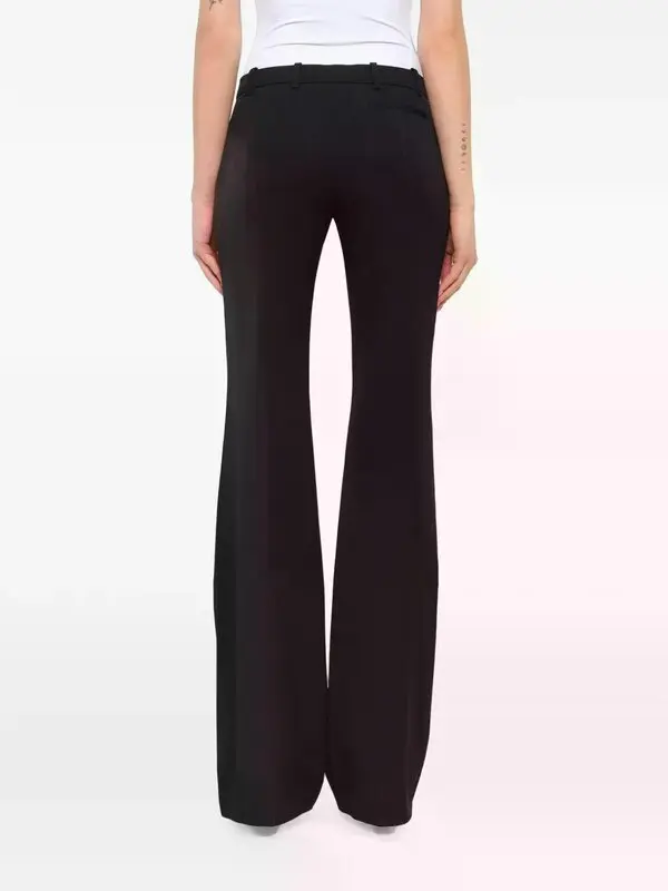 Alexander McQueen Belt-loops Flared Trousers