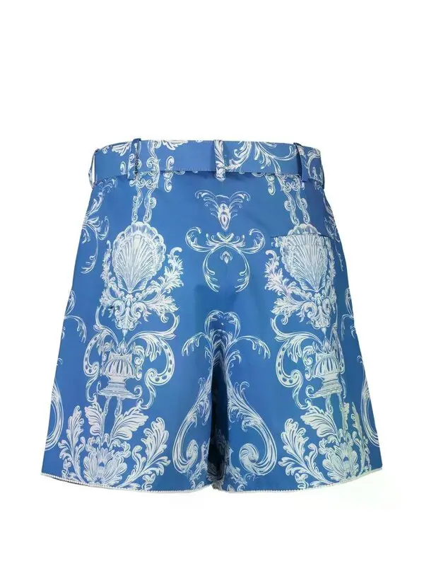 Borgo De Nor Gwen Barocco-print Shorts