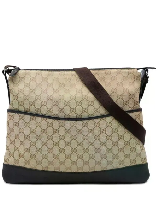 Gucci 2016-2026 Gg Canvas Crossbody Bag - Neutrals