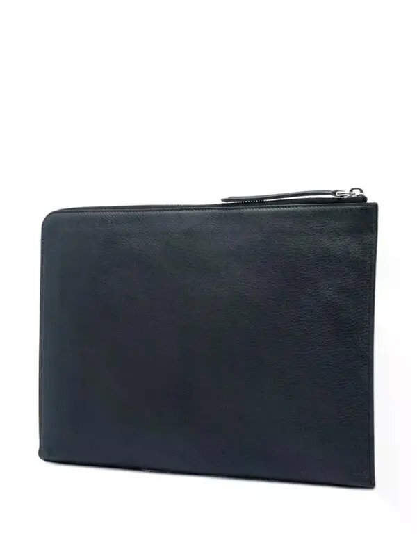 Fendi 2017 Studded Leather Clutch Bag