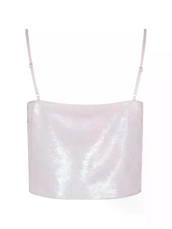 ISABELLE BLANCHE Sequin-embellished Camisole Top