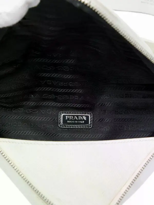 Prada 2013-2026 Saffiano Cuir Triangle Convertible Shoulder Bag