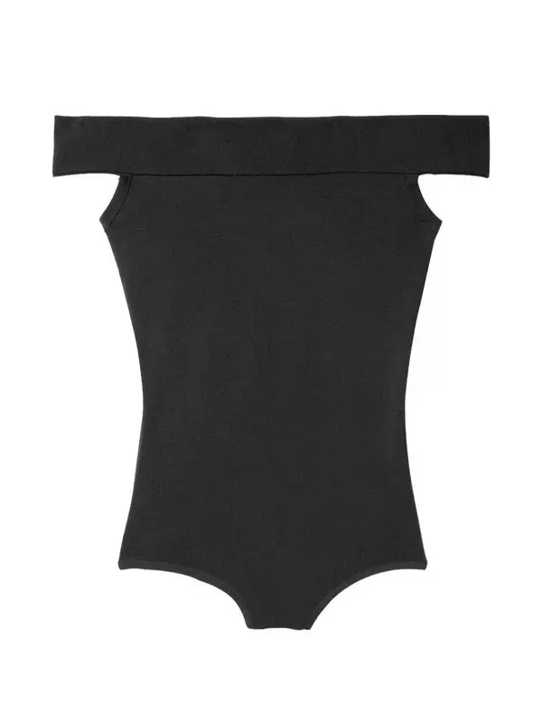 Michael Kors Off-shoulder Bodysuit - Black