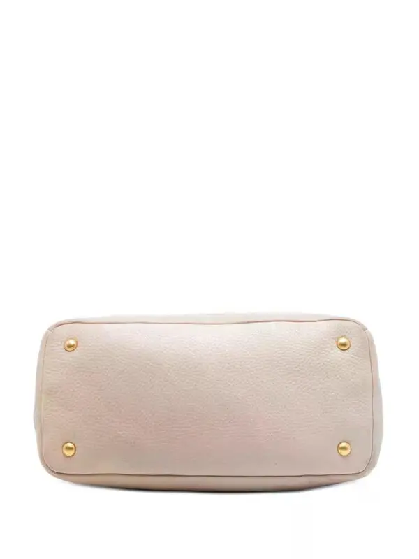 Prada 2010-2026 Vitello Phenix Open Convertible Tote Satchel