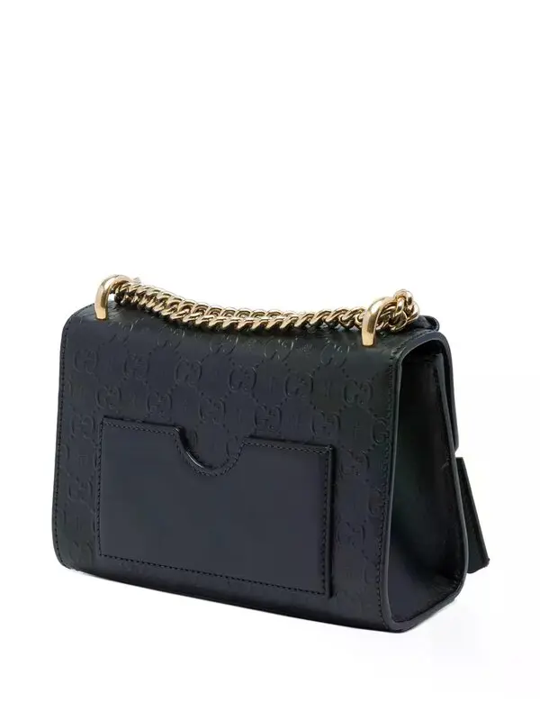 Gucci 2016-2026 Small Guccissima Bee Padlock Crossbody Bag