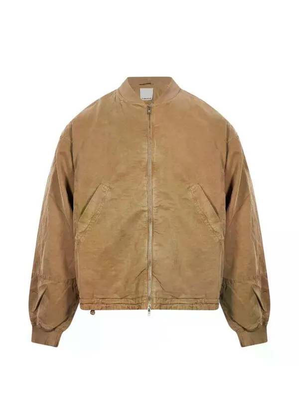 You Must Create Basement Bomber Jacket - Neutrals