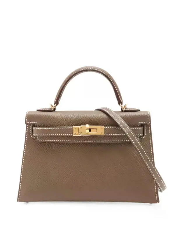 Hermès 2024 Mini Epsom Kelly Sellier Ii 20 Satchel - Brown