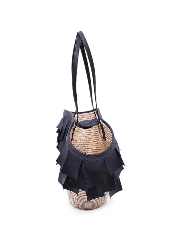 FILIPPO CATARZI Formentera Fringed Tote Bag