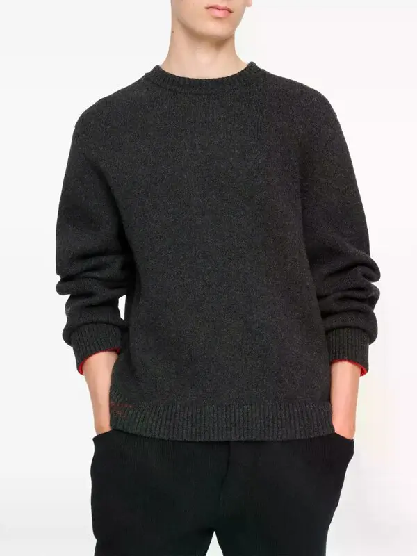 BARRIE Double-faced Cashmere Sweater