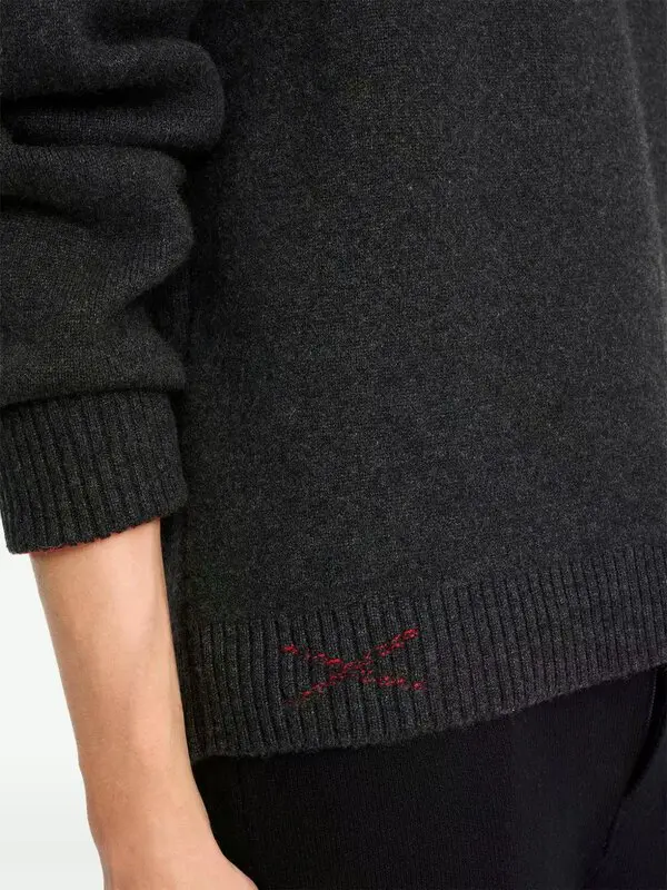 BARRIE Double-faced Cashmere Sweater