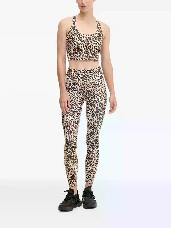 Dkny Leopard-print Leggings