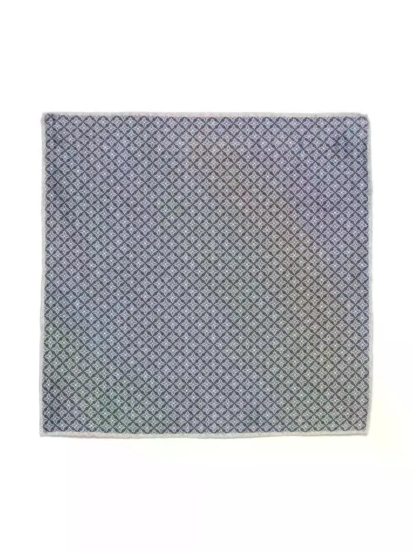 Brunello Cucinelli Patterned Handkerchief - Blue