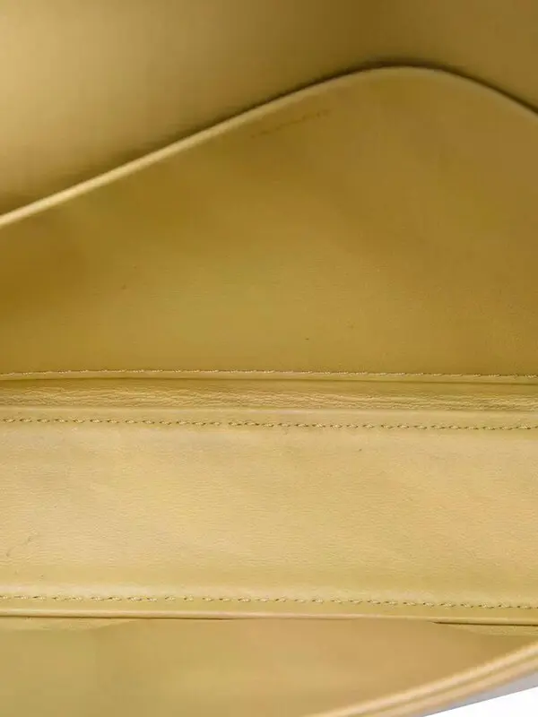 Celine 2021 Shiny Calfskin Triomphe Claude Shoulder Bag