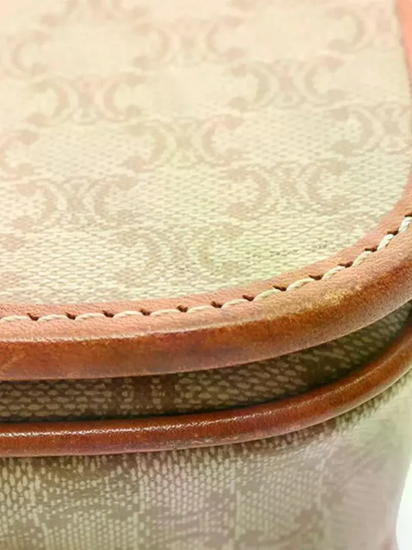 Celine 2013 Macadam Coated Canvas Crossbody Bag