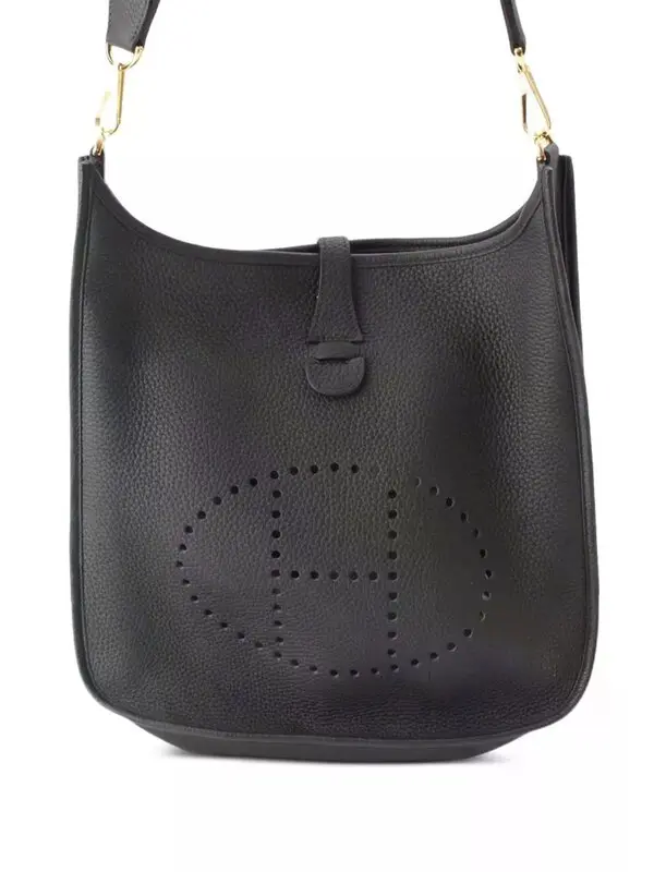 Hermès Clemence Evelyne Iii 29 Crossbody Bag - Black