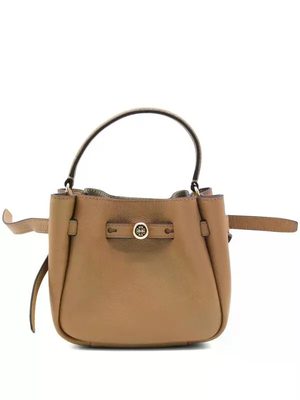 Tory Burch Pebbled Leather Tote Bag
