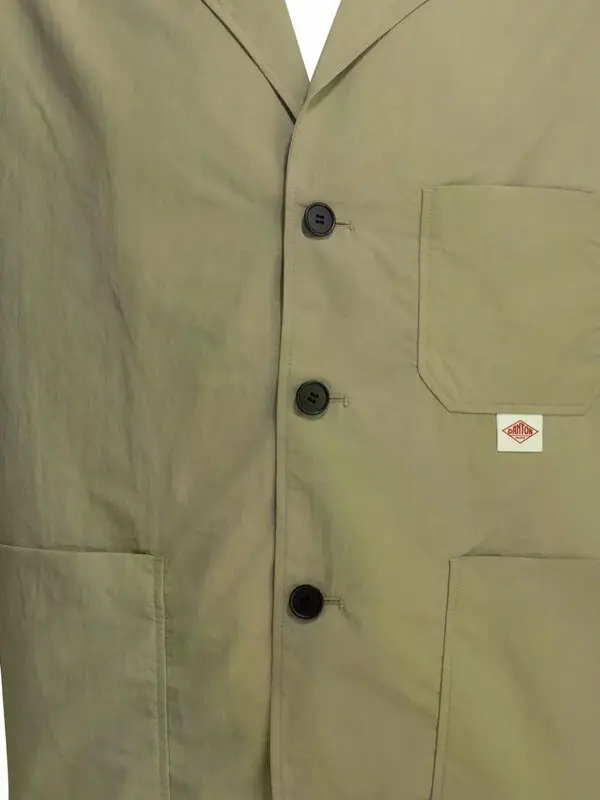 DANTON Logo-patch Notched-lapels Jacket