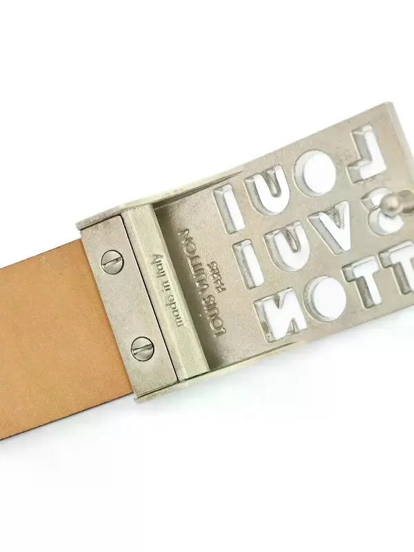 LOUIS VUITTON 2003 Ceinture Lst Cut Belt
