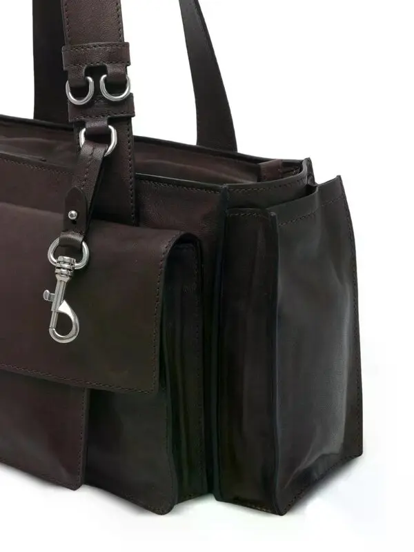 Miu Miu Utilitaire Leather Shoulder Bag