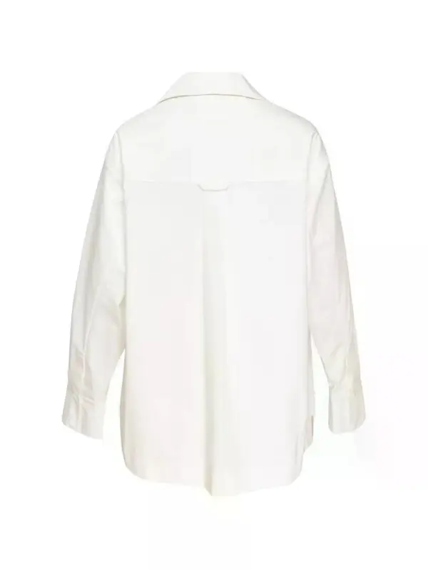 CLUB21 Thea Military Oversized Jacket - White