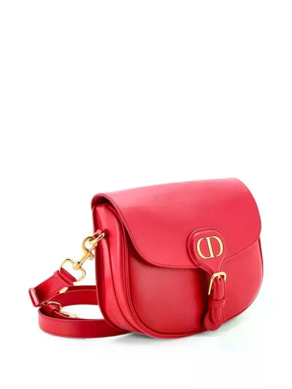 Dior Bobby Flap Bag Leather Medium Crossbody Bag
