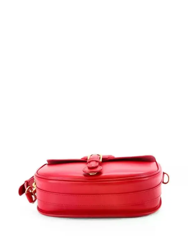 Dior Bobby Flap Bag Leather Medium Crossbody Bag