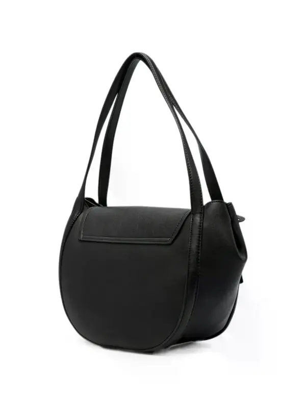 Guess Coleen Logo-plaque Leather Shoulder Bag