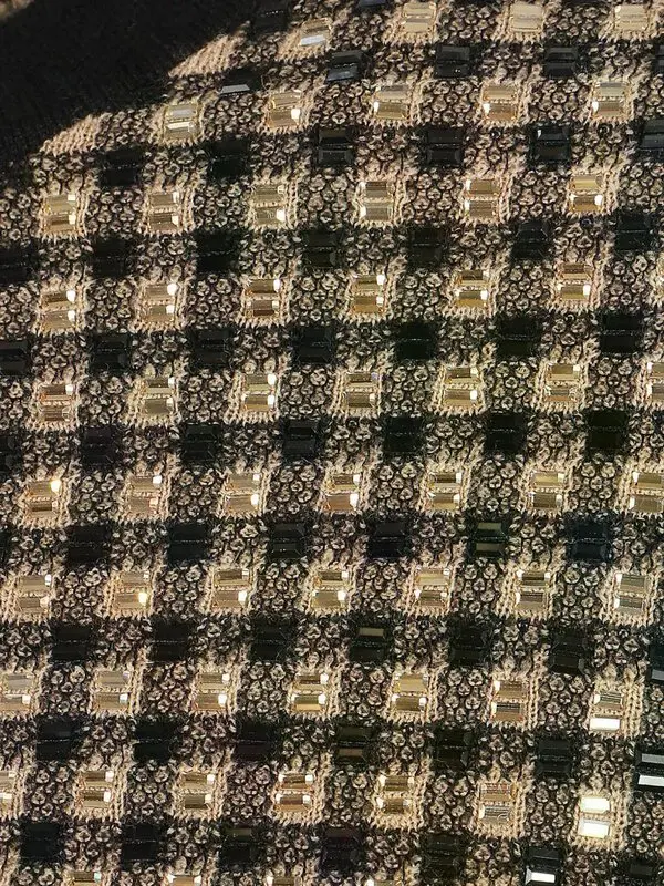 Ermanno Scervino Crystal-embellished Gingham Cardigan