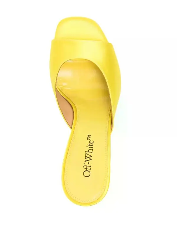 Off-White 100mm Pop Lollipop Satin Sandals