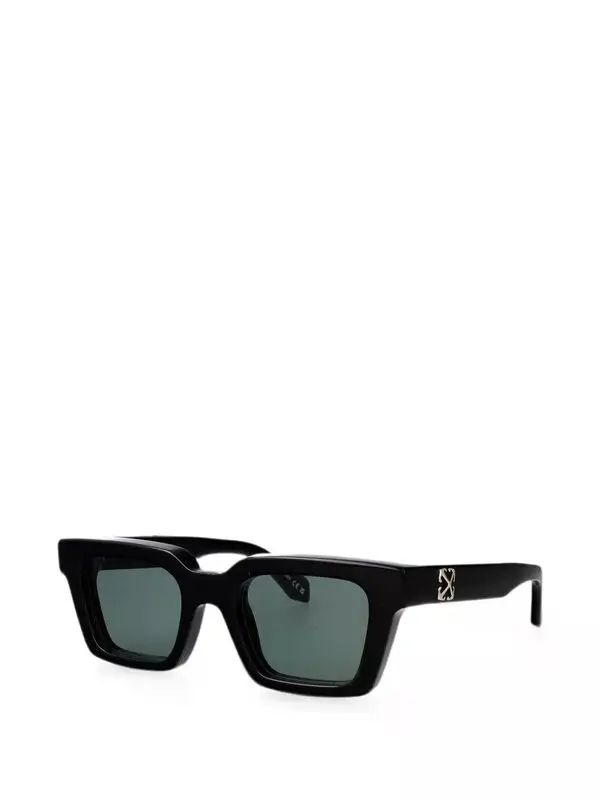 Off-White Indice Square-frame Sunglasses - Black