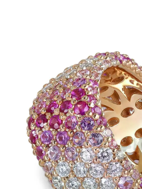 FULLORD Starghost Diamond And Sapphire Ring