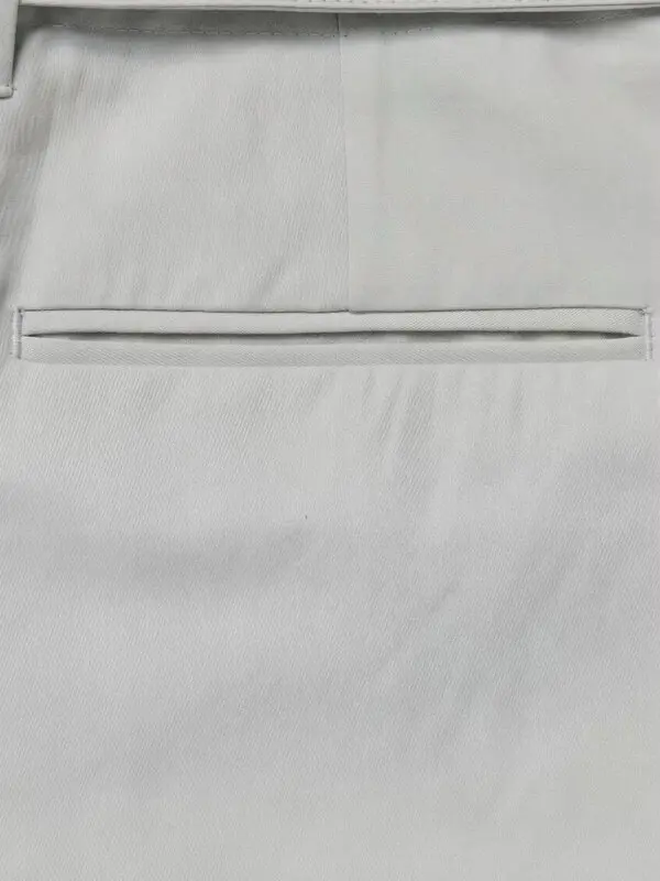 STOFFA Belted Twill Shorts