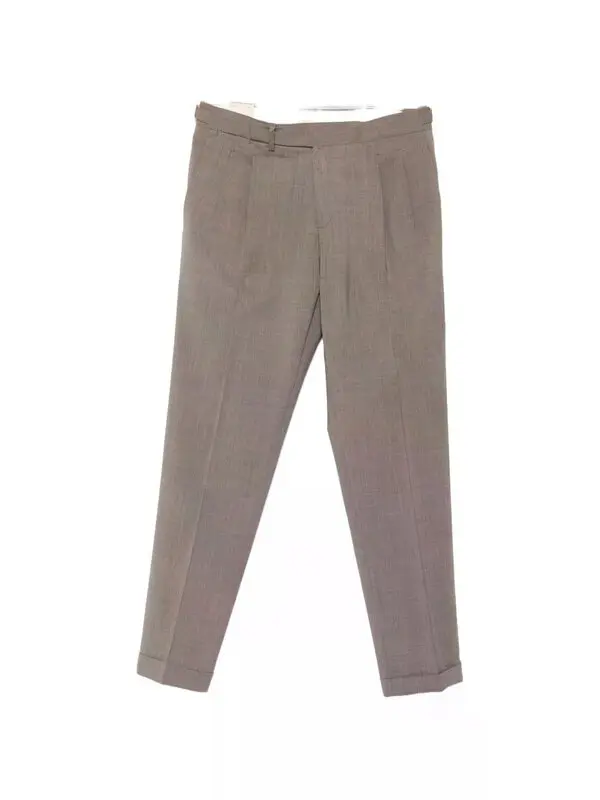 BRIGLIA 1949 Pleated Turn-up Trousers