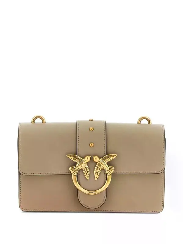 Pinko Love One Leather Crossbody Bag