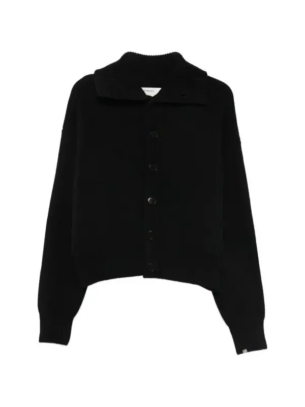 Extreme Cashmere Clement Button-up Cardigan - Black