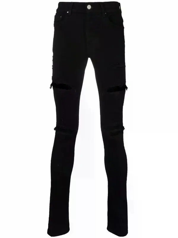 Amiri Distressed-effect Skinny Jeans