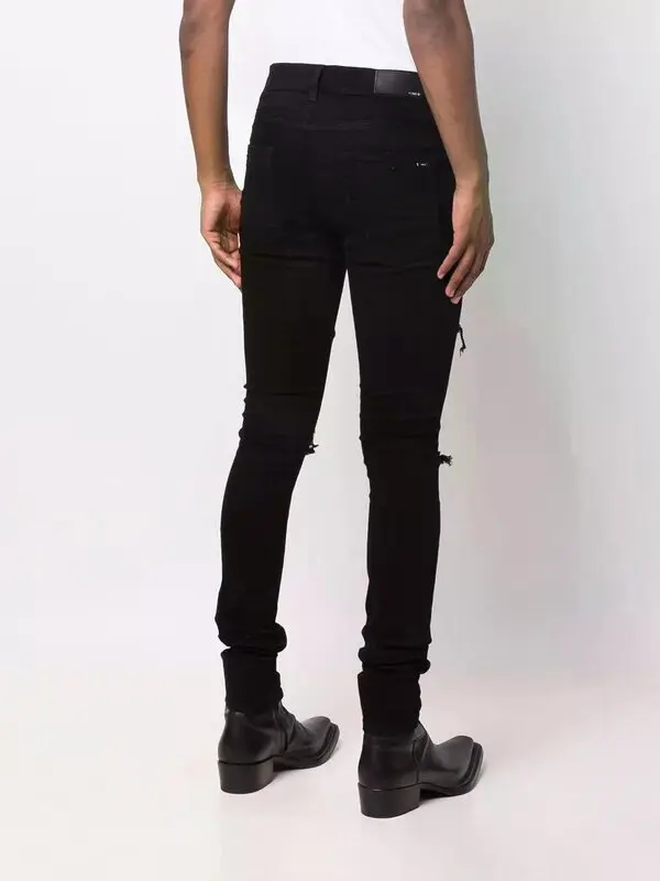 Amiri Distressed-effect Skinny Jeans