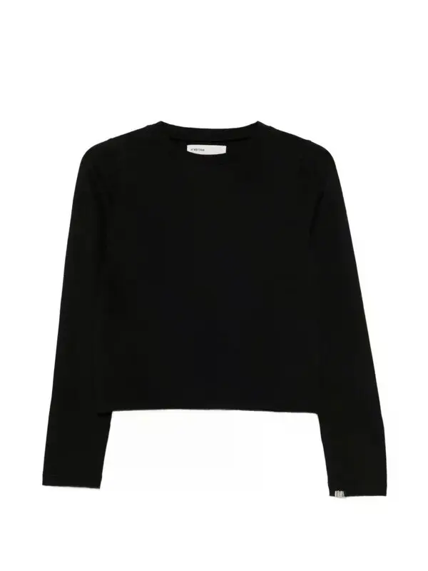 Extreme Cashmere Lisa Long-sleeve T-shirt - Black