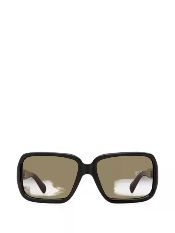 Jacquemus X Linda Farrow Cabana Sunglasses - Black