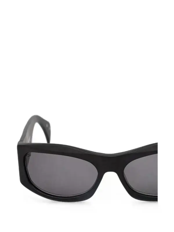 HELIOT EMIL Rectangle Frame Sunglasses - Black