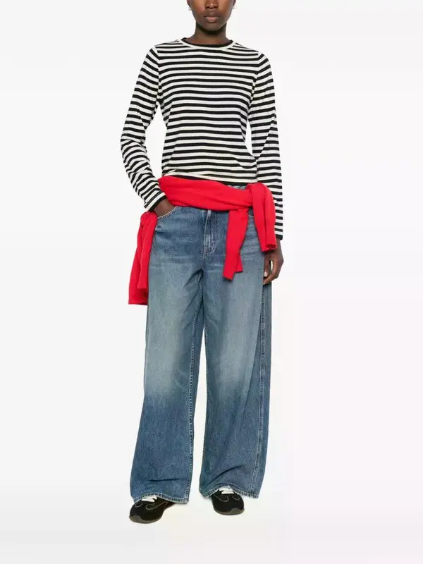 Extreme Cashmere Lisa Striped T-shirt - White