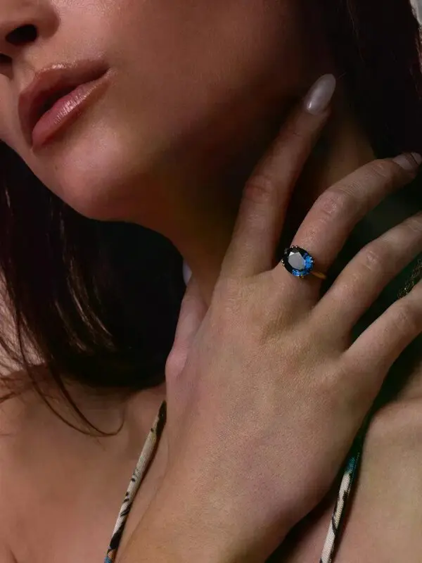 Irene Neuwirth Gemmy Gem Sapphire Ring