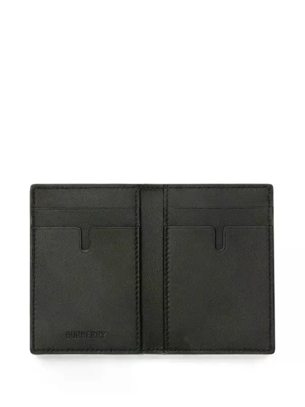 Burberry City Check Folding Card Case