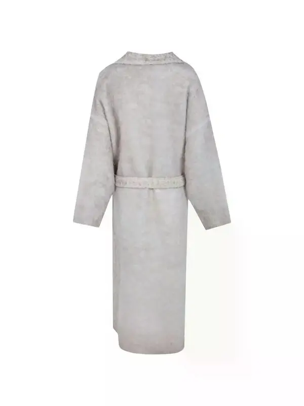 Avant Toi Oversized Belted Alpaca Coat