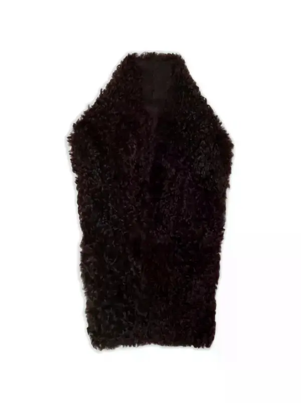 Plan C Shearling-effect Scarf